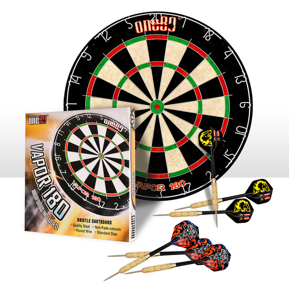 One80 Vapor 180 Bristle/Sisal Dartboard Kit – Sport Depot Shop